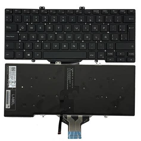 Dell Latitude 7400 5400 5401 5410 5411 07d2r0 0rn86f Laptop Replacement Keyboard Flex Us Layout