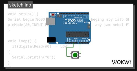 Tlacidlo 01 Wokwi Esp32 Stm32 Arduino Simulator