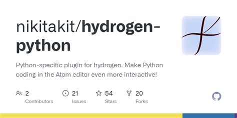 Github Nikitakithydrogen Python Python Specific Plugin For Hydrogen