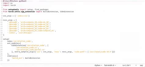 Compliling C Code Cuda 117 Python 39 Pytorch 113 Pytorch Live