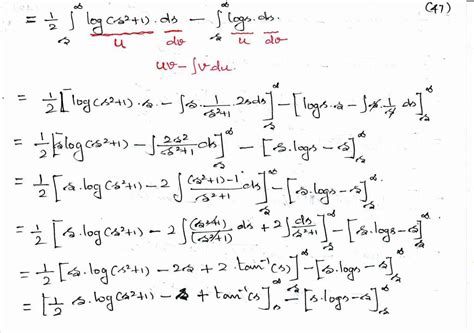 Tpgit Mathematics Laplace Transform Of F T T