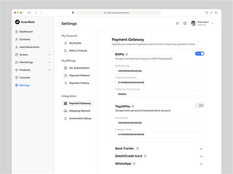 Ecommerce Payment Gateway By Muhammad Salim For Sadax Uiux Design
