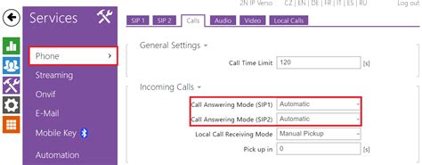 How To Setup Call Fromto 2n® Ip Intercom Faqintercomsprivate