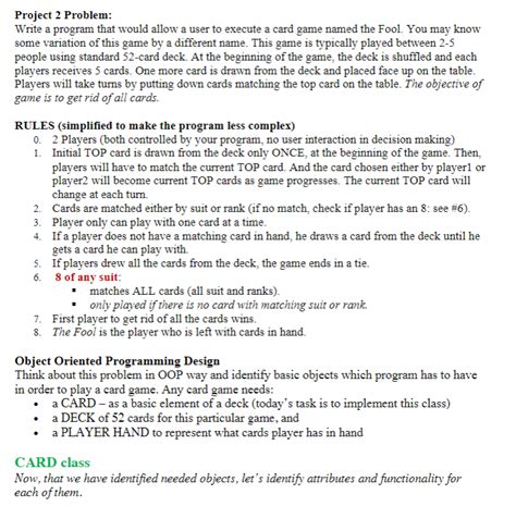 Solved Project 2 Problem Write A Program That Would Allow A