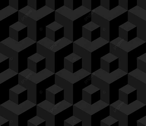 Seamless Cubes Background Vector Pattern For Continuous Replicate Wallpaper Endless