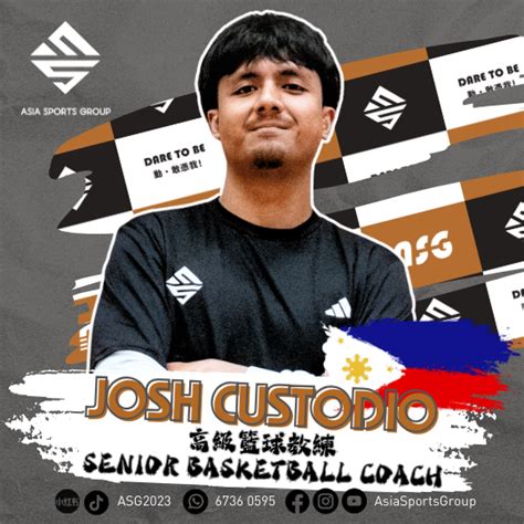 Josh Custodio 香港亞洲體育學院 Asia Sports Group Asg