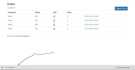 Export Data Through Excel Sheet In Mvc Mvc Arena Aspnet