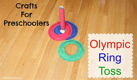 Olympic Crafts For Preschoolers Olympic Ring Toss Game The Exploring