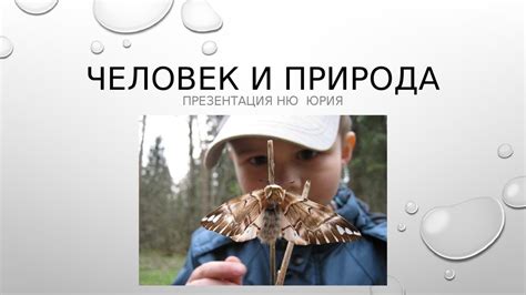 Человек и природа - презентация онлайн