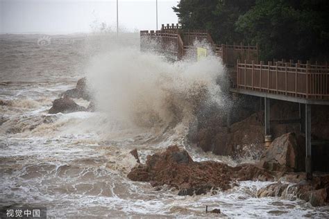超强台风利奇马逼近直击各地风雨交加 新浪图片