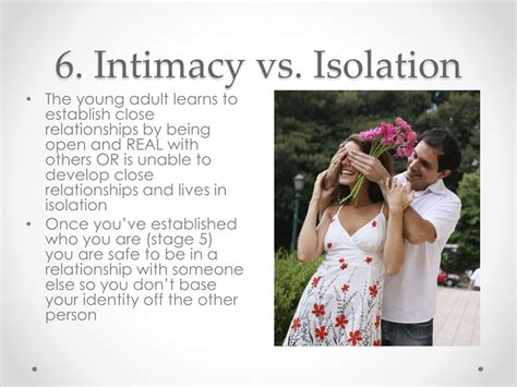 Intimacy Vs Isolation Examples