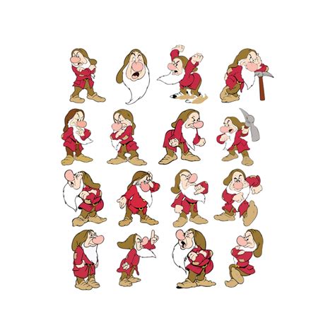 Grumpy Bundle Svg Disney Svg Seven Dwarfs Svg Snow White Inspire Uplift