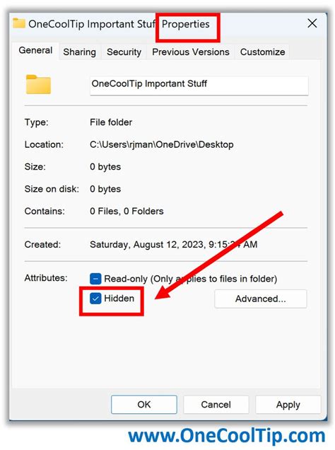 How To Hide View And Unhide Folders In Windows 11