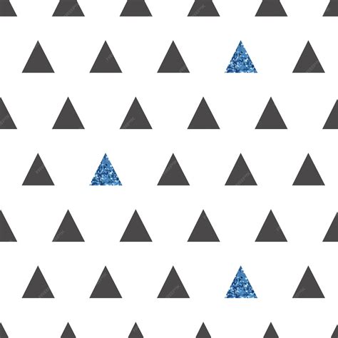 에스닉 모티브 스칸디 스타일 벡터 완벽 한 패턴입니다 프리미엄 벡터