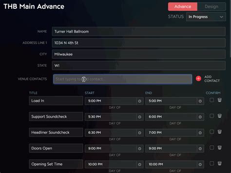 Advancing Events Eventric Support
