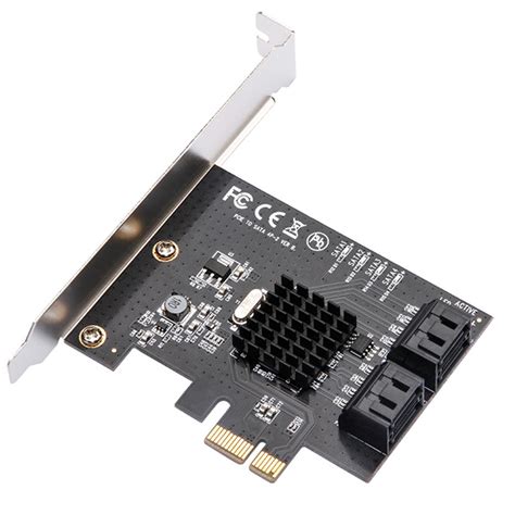 PCI E Adapter PCI Express SATA Port Expansion Card Boards Adapters