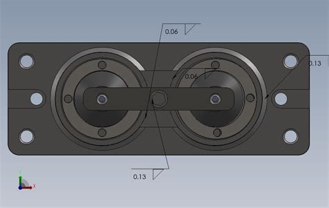 特殊零件钻模 Solidworks 2014 模型图纸免费下载 懒石网