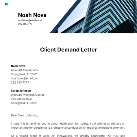 Free Client Satisfaction Letter Template To Edit Online