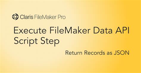 Json From Only The Fields On A Layout Questions Independent Filemaker