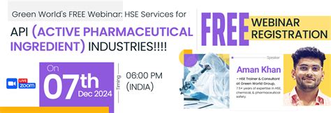 importance of hse services in the api industry free webinar