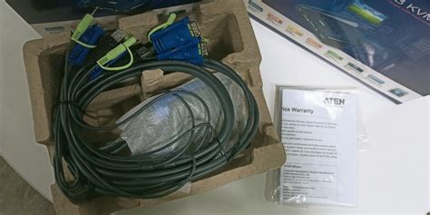 Aten 4 Port Usb Kvm Switch Computers And Tech Parts And Accessories Other Accessories On Carousell