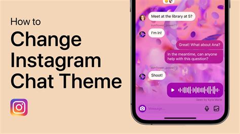 How To Change Your Chat Theme On Instagram Tech How