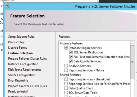 Sql Failover Cluster Unattended Install With Multiple Instances Using The Advanced Prepare