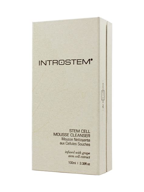 Introstem Stem Cell Mousse Cleanser 100ml 3 38fl Oz Gentle Cleansing Mousse For Skin Care