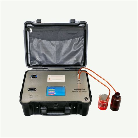 Sa Lpc02p Portable Liquid Particle Counter