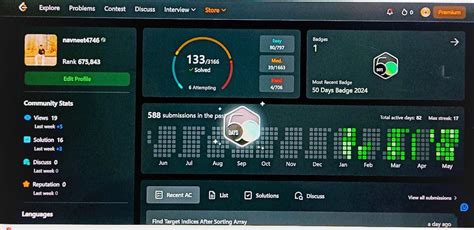 Navneet Kumar On Linkedin Leetcode