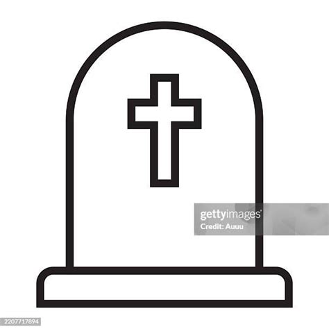 Funeral Theme Line Art High Res Vector Graphic Getty Images