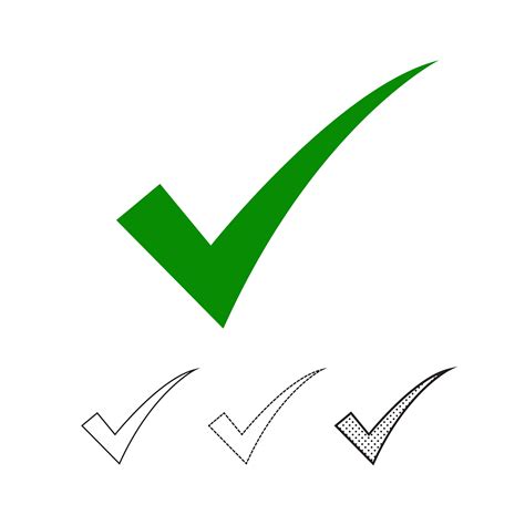 Check Mark Drawing