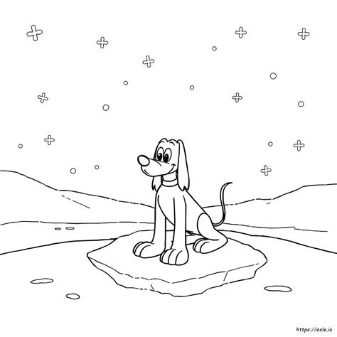 Pluto Coloring Pages