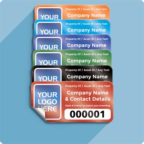 Serial Asset Labels Staymarked