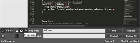 Sublime Text Find And Replace Within Selection Super User