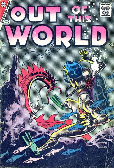 Out Of This World V2 5 Steve Ditko Art And Cover Pencil Ink