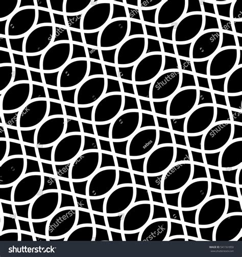 Abstract Vector Seamless Moire Pattern Waving Stock Vector Royalty Free