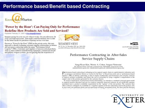 PPT The New Landscape Of Performance Based Contracts PowerPoint Presentation ID 7074644
