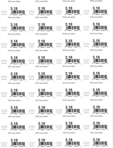 Print Multiple Barcodes Labels In Page Rather Than Label Per Page Customize ERPNext