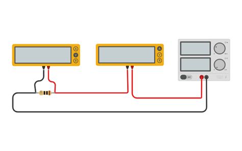 Circuit Design Electrical Circuit 1 Tinkercad
