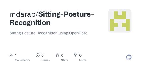 Github Mdarab Sitting Posture Recognition Sitting Posture Recognition Using Openpose