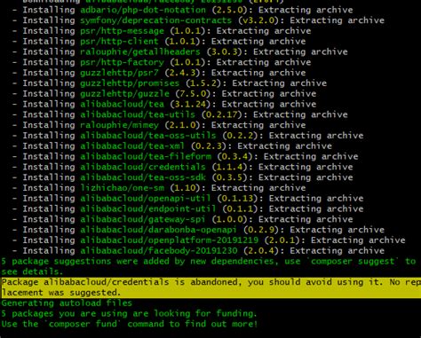 Composer Require Alibabacloudxxx 报错安装不了 蓝鲸分享