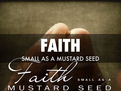 The Mustard Seed By Chris Roche