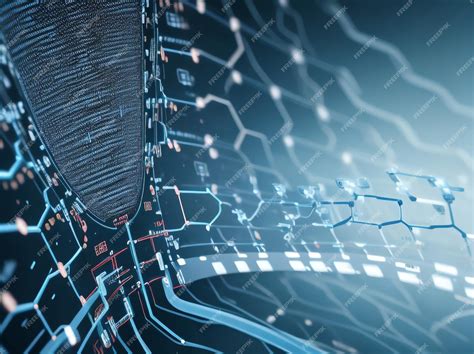 Premium Ai Image Abstract Data Flow Visualization