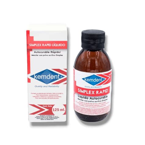 Simplex Liquido Rapido Kemdent 125ml