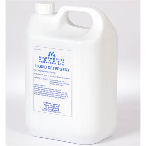 Detergent 5 Litre Manchester Safety