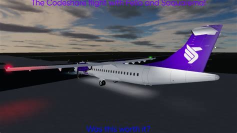 The Codeshare Flight With Fella And Saquarema Youtube