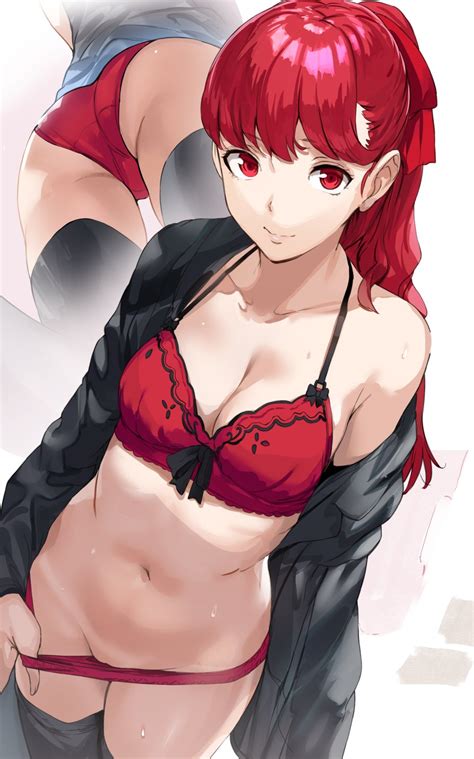 Rule 34 1girls Above View Ass Atlus Below View Black Legwear Black