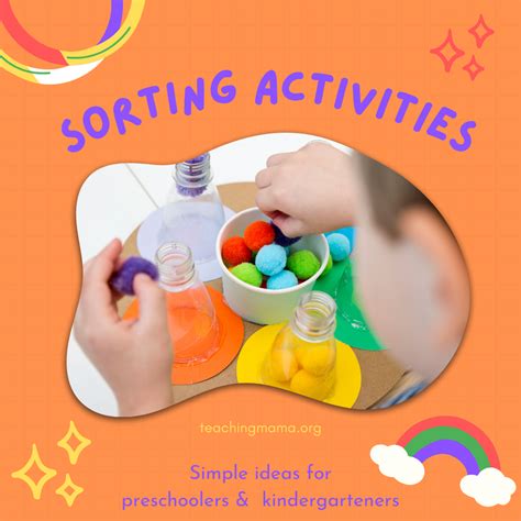 Simple Sorting Activities For Preschoolers And Kindergarteners Act One Art