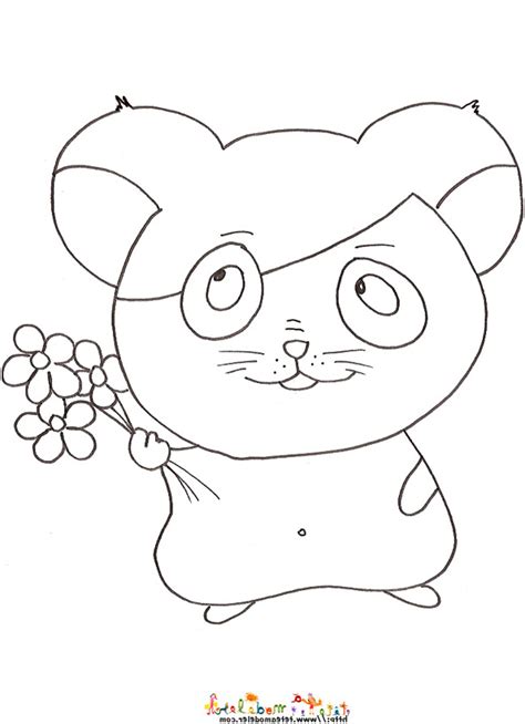 Primaire Coloriage Hamster Image Idee De Coloriage